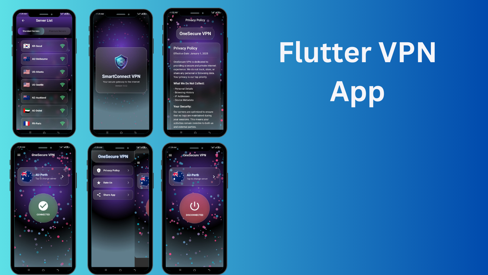 Flutter VPN App – Sufiyan Razaq